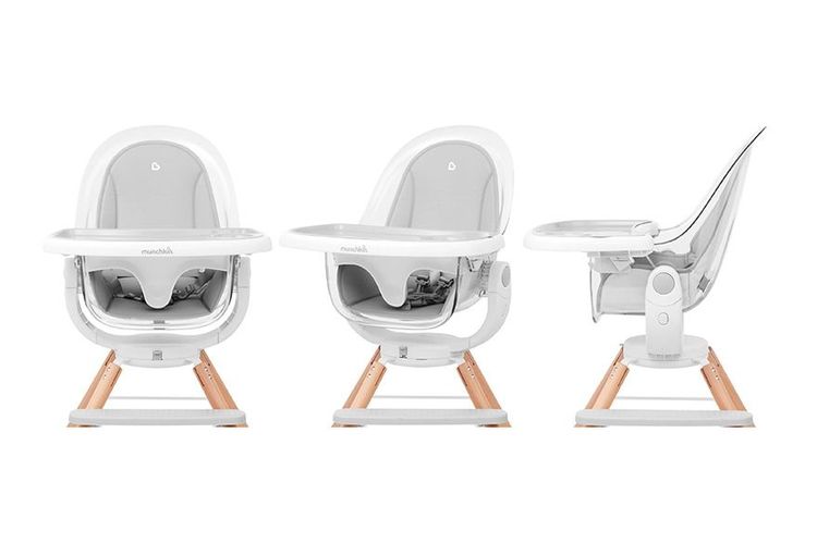 360° Cloud Baby Highchair with Clear Seat and 360° Swivel | Munchkin